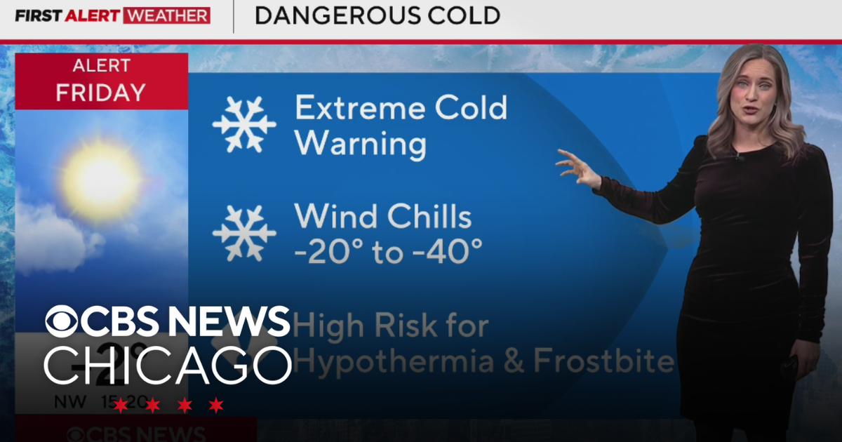 Extreme cold alerts in effect in Chicago - CBS Chicago