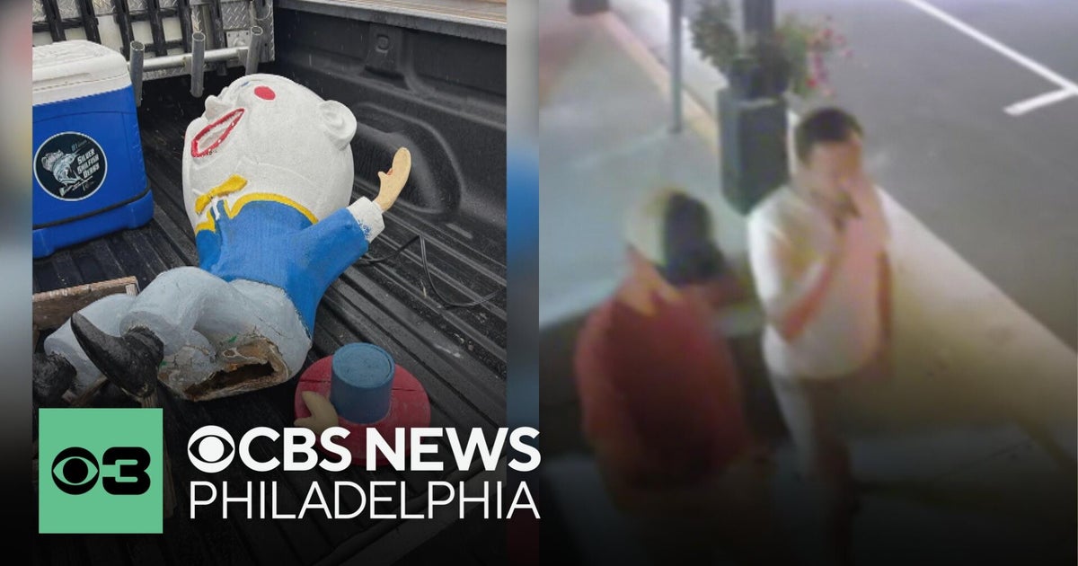 Man turns himself in for alleged vandalism of Humpty Dumpty statue at ...