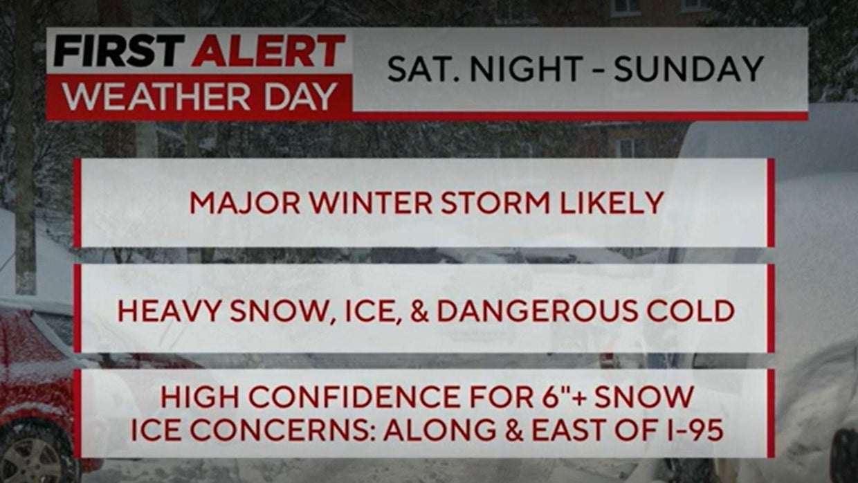 When will snow start in Maryland? A timeline of the weekend winter ...