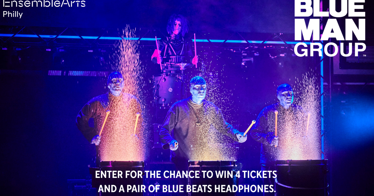 Win 4 tickets to see Blue Man Group at Miller Theater - CBS Philadelphia