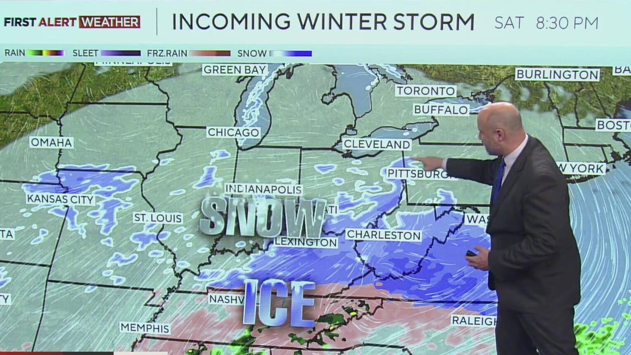 Storm timeline details when snow is forecast to start and end in ...