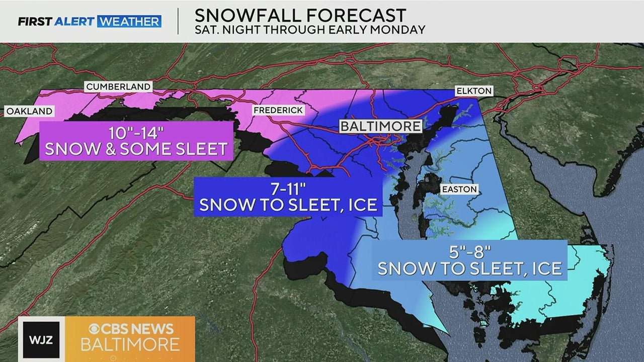 Weather forecast updates - CBS Baltimore