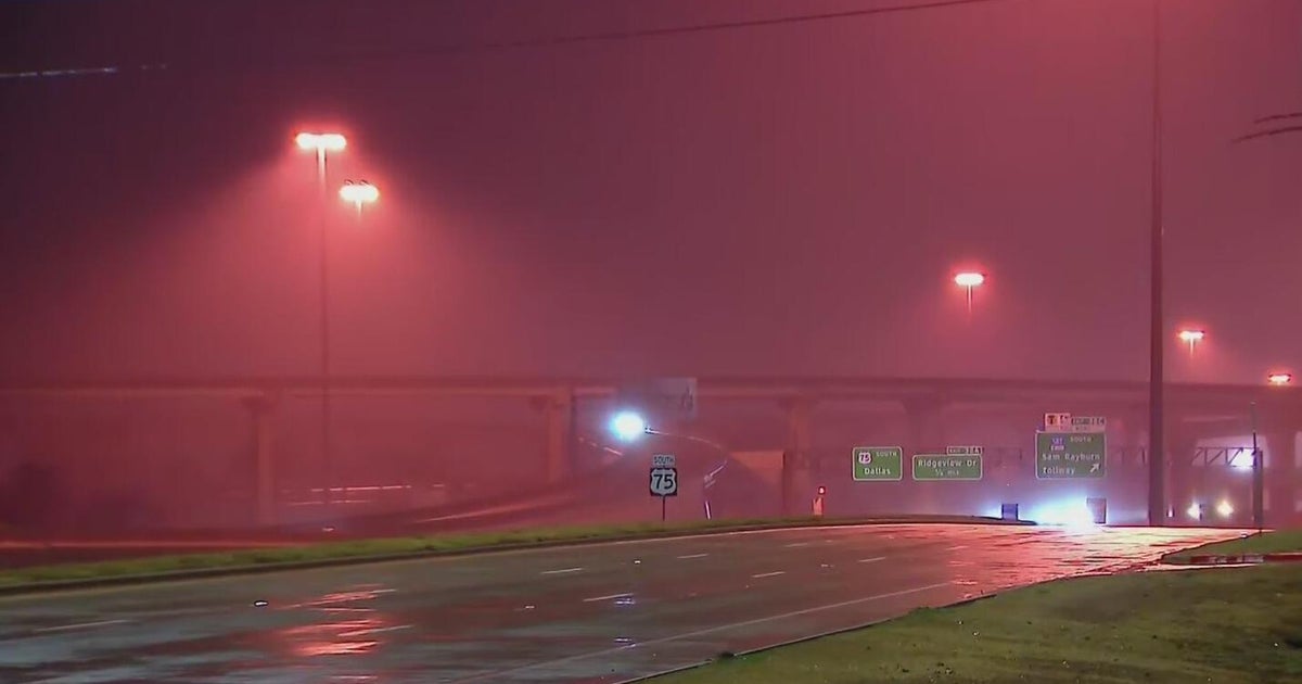 Freezing air drops south, bringing ice toward the DFW area - CBS Texas