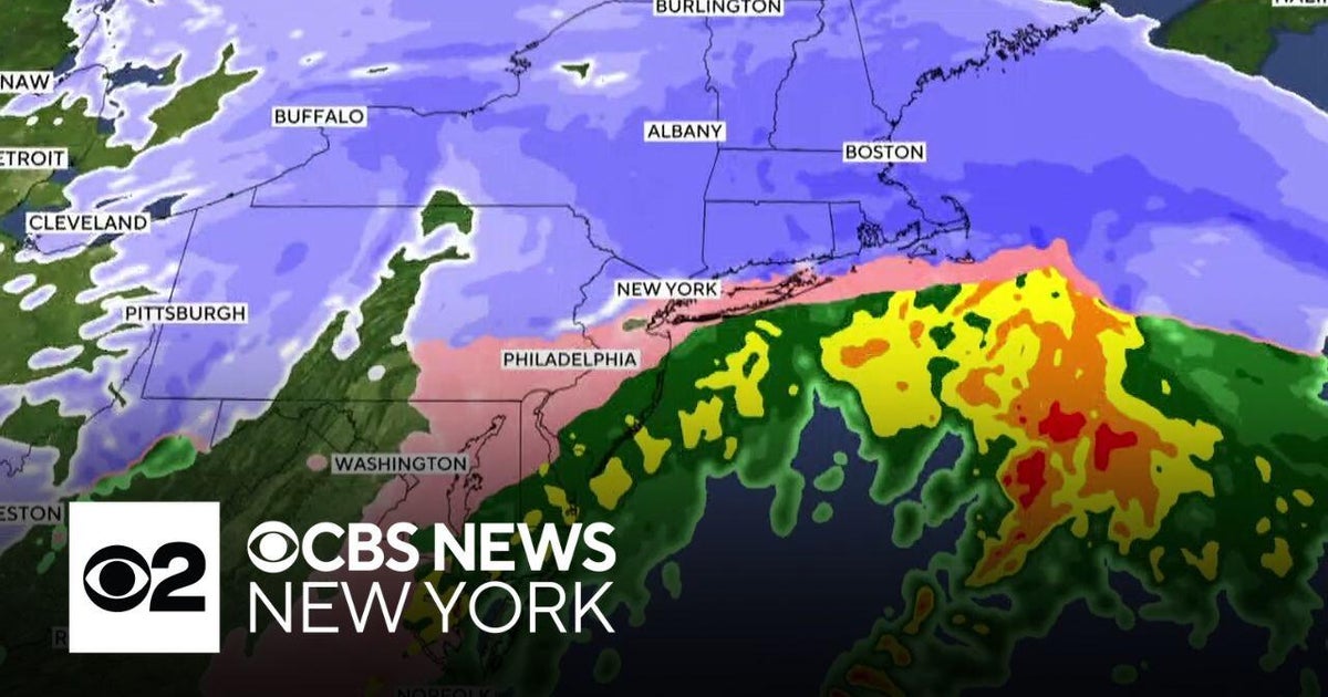 Monster storm bearing down on Tri-State Area | Team coverage - CBS New York