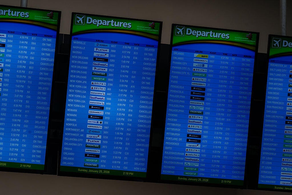 Fewer flights canceled at the Atlanta airport, but problems caused by ...