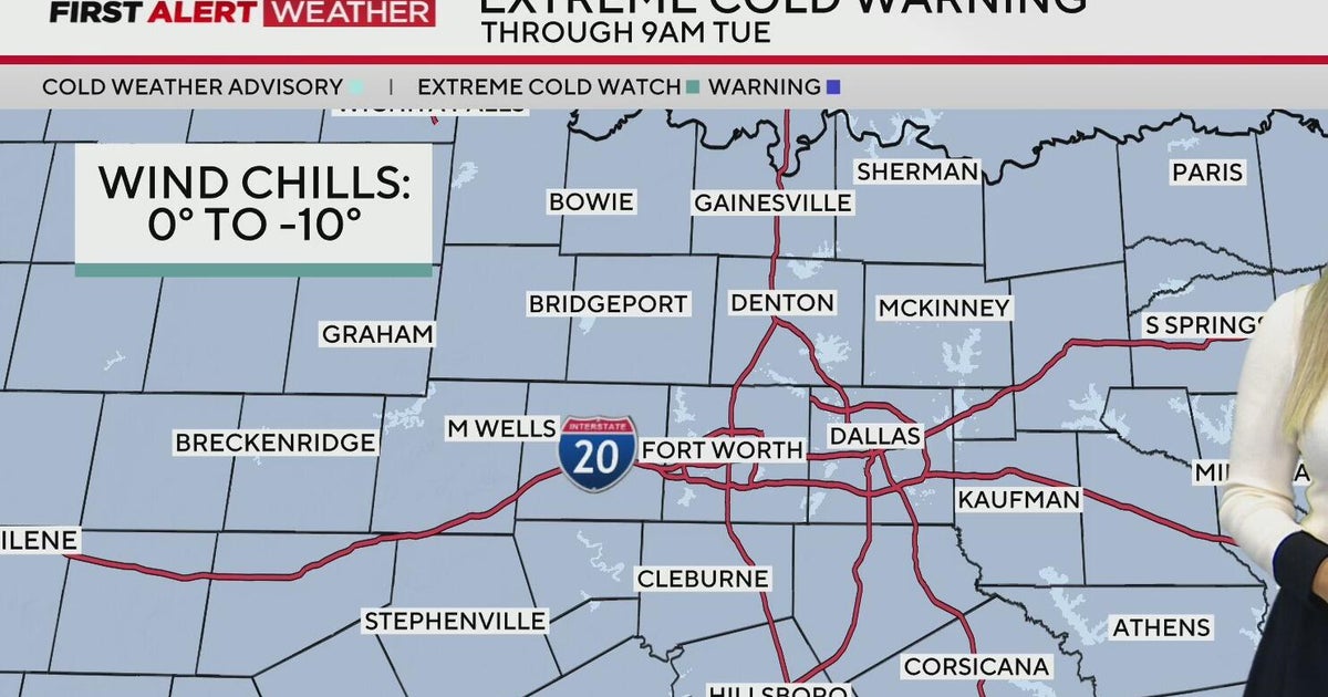 Extreme cold warning in effect for North Texas as temperatures stay ...