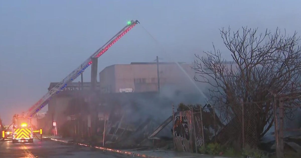 Early morning warehouse fire breaks out near Interstate 80 in Berkeley ...