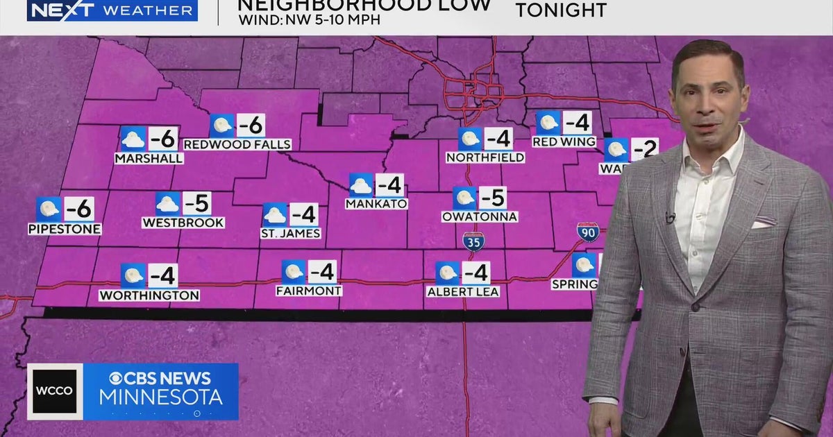 4 p.m. Minnesota forecast from Jan. 29. 2026 | NEXT Weather - CBS Minnesota
