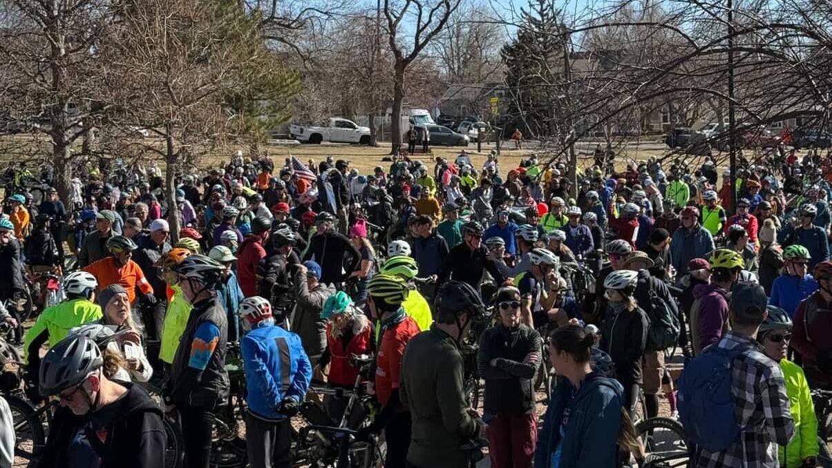 Multiple "ICE out" protests across Colorado include bicycle remembrance ...