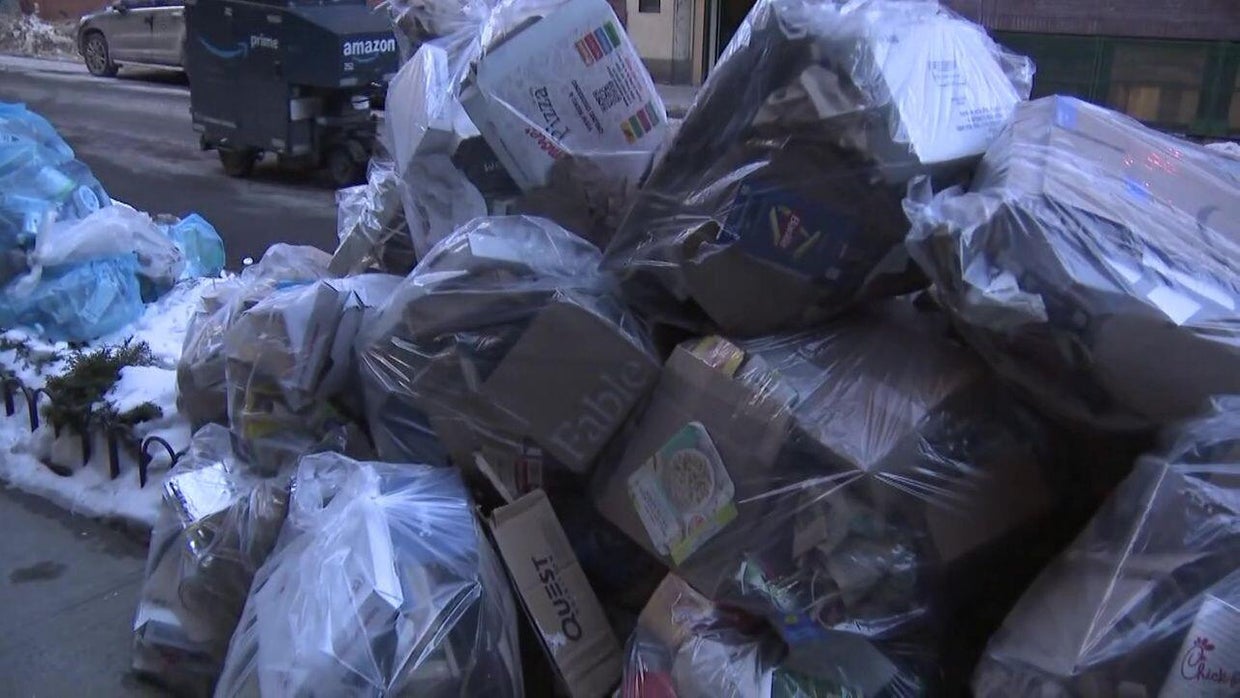 New York City trash collection falls behind due to snow, but DSNY says ...