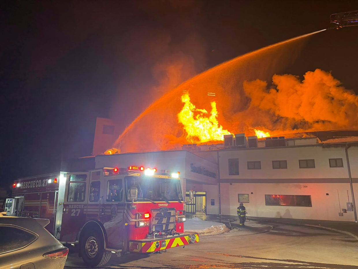 Fire at Lehigh Valley Hospital in Dickson City, Pennsylvania, prompts ...