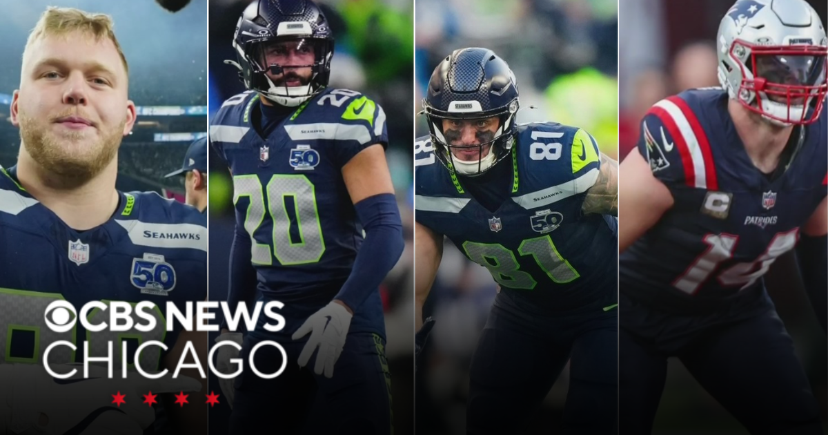 Chicago area football players competing in Super Bowl LX - CBS Chicago