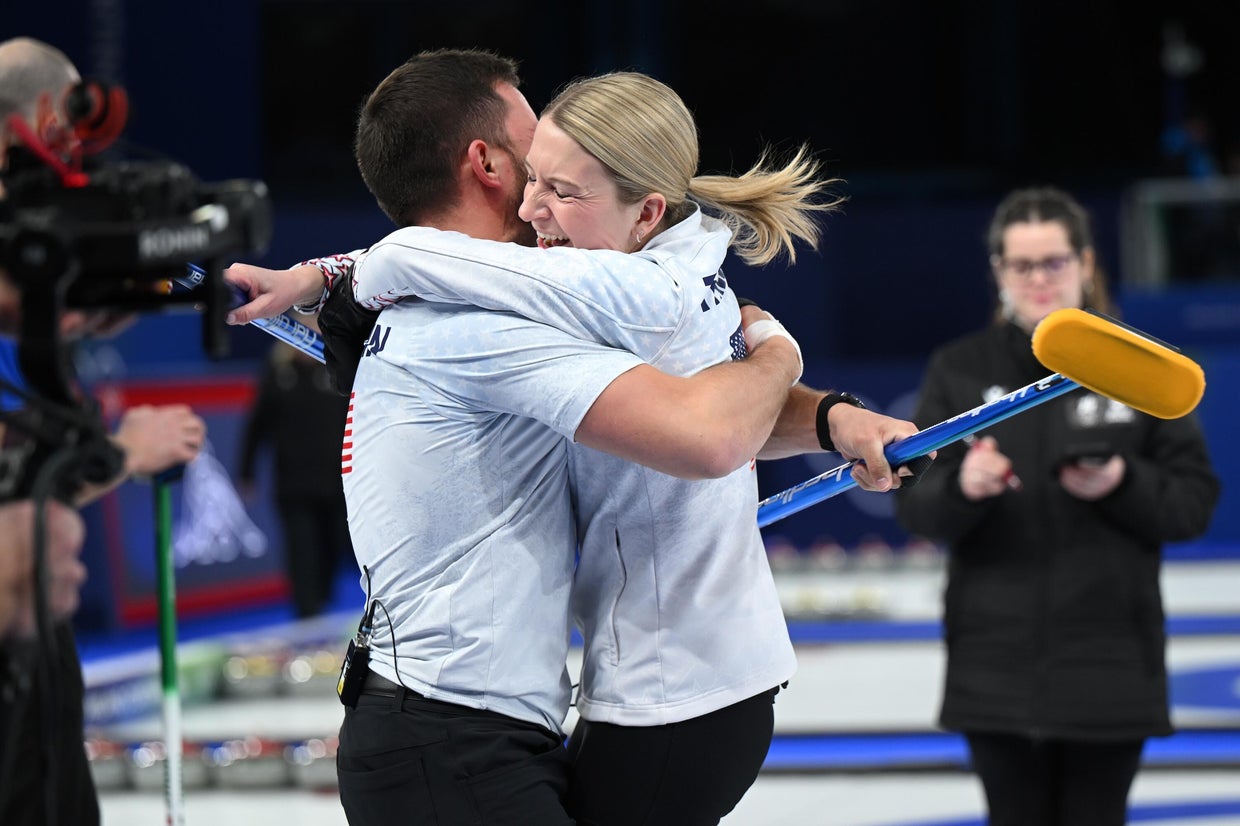 U.S. reaches finals in Olympic curling mixed doubles, will face Swedish ...