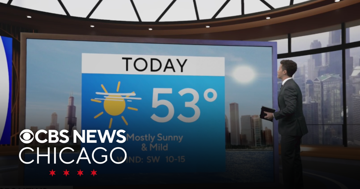 Highs in the 50s on Friday in Chicago - CBS Chicago
