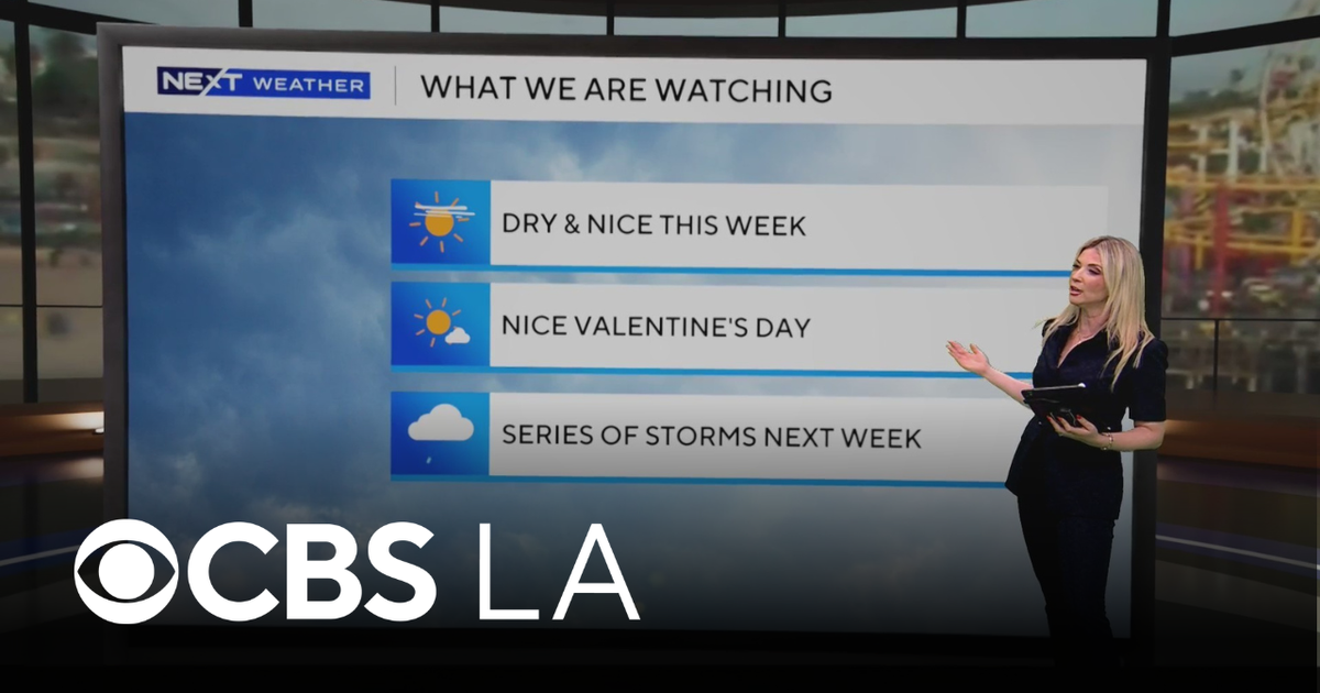 Evelyn Taft's NEXT Weather Forecast - CBS Los Angeles