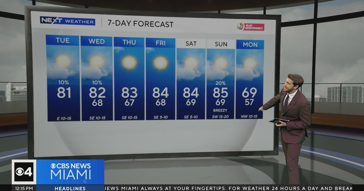 Warming trend to continue across South Florida before big temperature ...