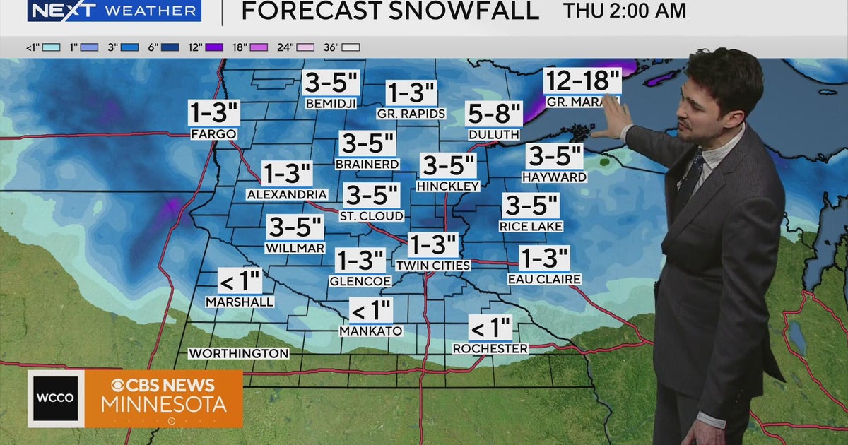 NEXT Weather: 6:30 a.m. report for Minnesota from Feb. 18, 2026 - CBS ...