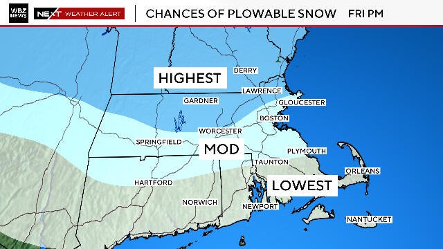 Snow returns to Boston area in 3 storms starting Wednesday. Weather ...