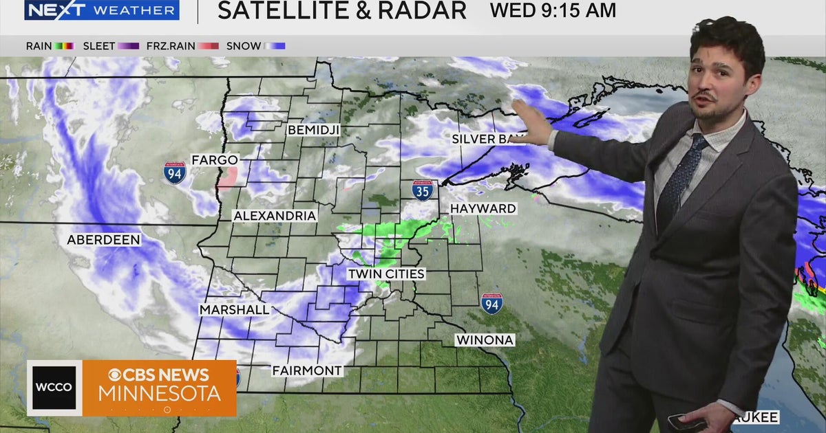 9 a.m. Minnesota forecast from Feb. 18, 2026 | NEXT Weather - CBS Minnesota