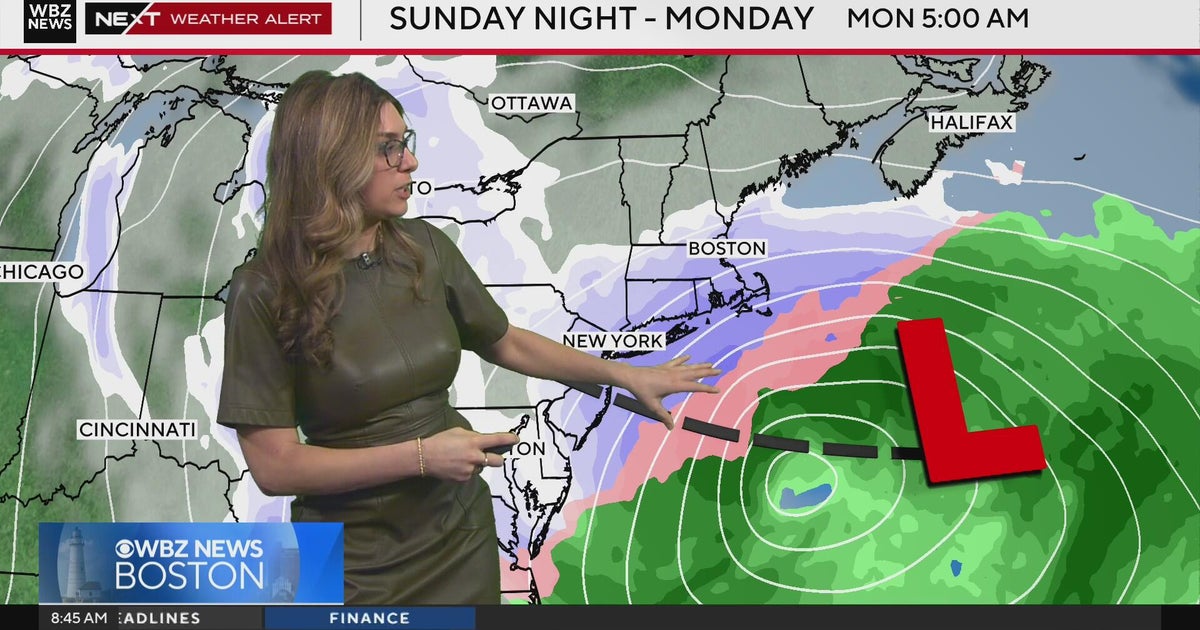Boston weather forecast for today and this weekend - CBS Boston