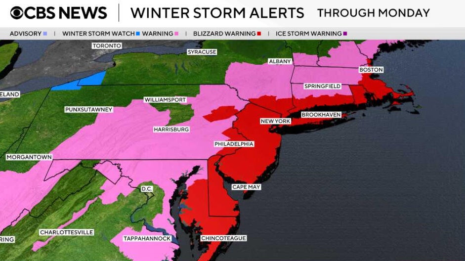 Major winter storm to bring blizzard conditions to East Coast - KTSA