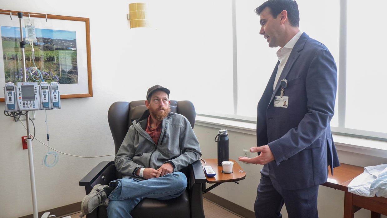 A young dad's colon cancer spread to his lungs with no warning. He says ...