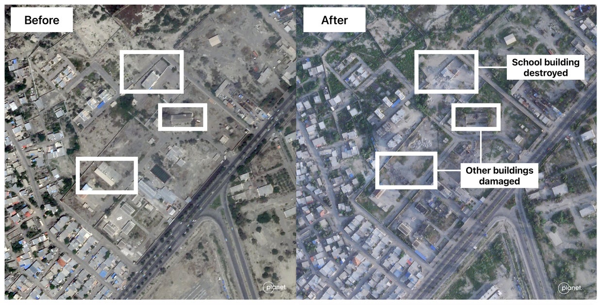 Iran says a girls' school was hit by a deadly air strike. Here's what ...