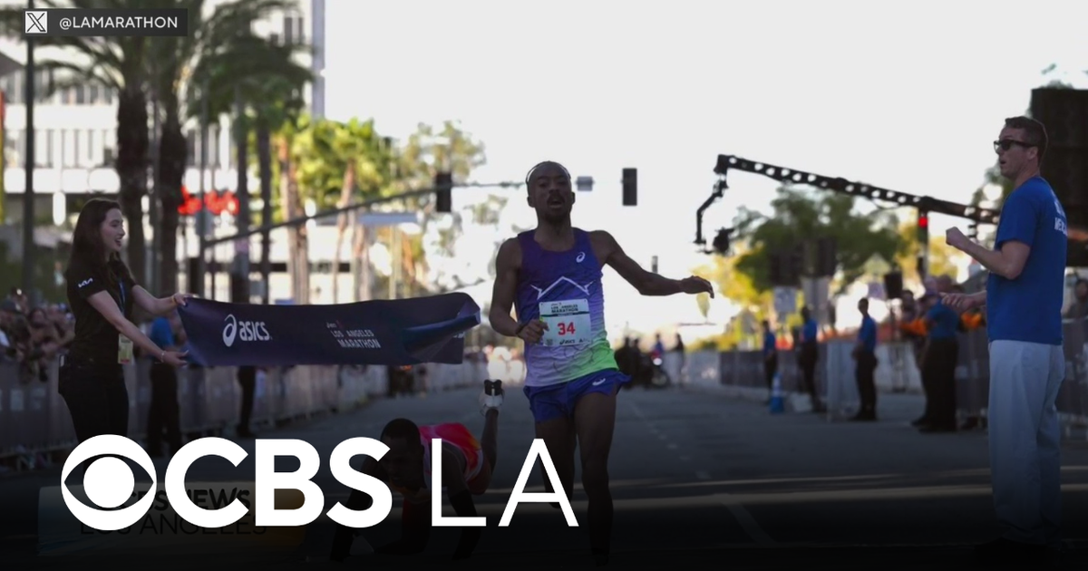 Nathan Martin, LA Marathon winner, speaks after stunning finish in men ...