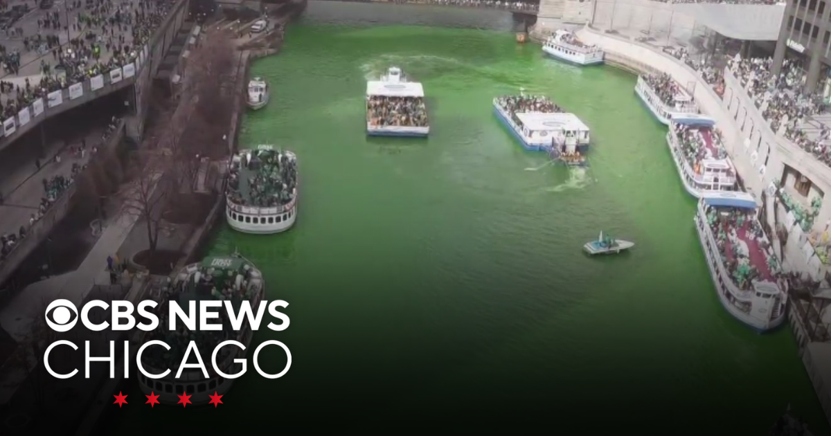 Chicago is dyeing the river green on Saturday - CBS Chicago