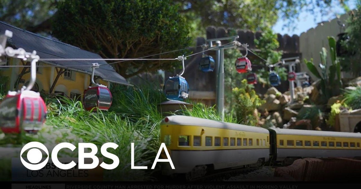 Miniature Bungalow Heaven Railroad delights Pasadena neighborhood - CBS ...