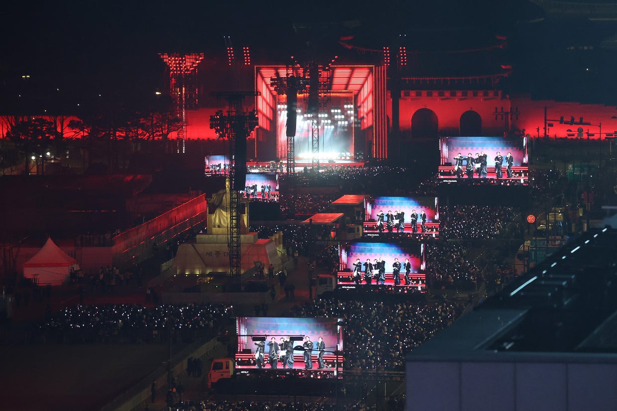 BTS kicks off global tour with South Korea concert after completing ...