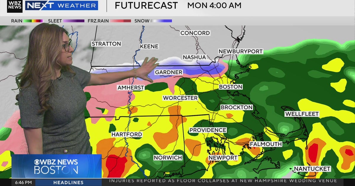 Next Weather: WBZ Evening Update For March 22 - CBS Boston