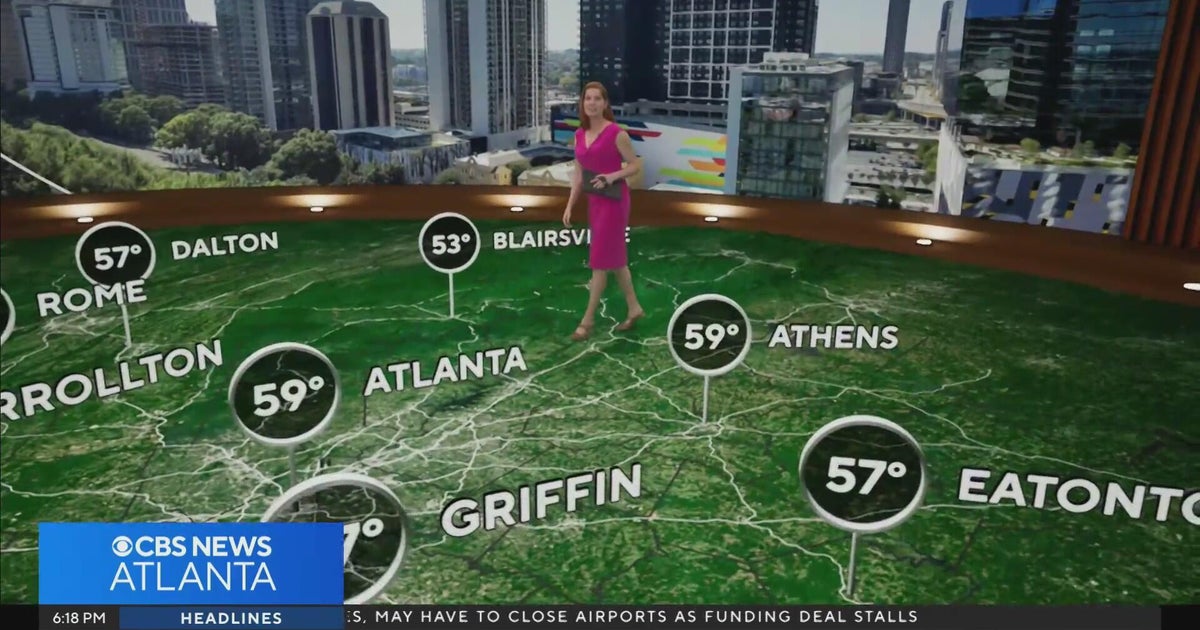 Sunny skies ahead: Georgia weekend forecast & pollen update - CBS Atlanta