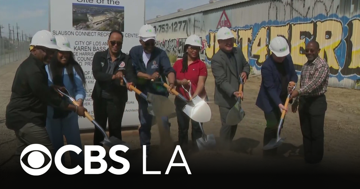 City leaders break ground on Slauson Connect Recreation & Education ...