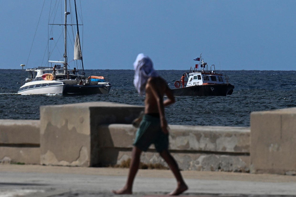 Trump says he has "no problem" with Russian tanker bringing oil to Cuba ...