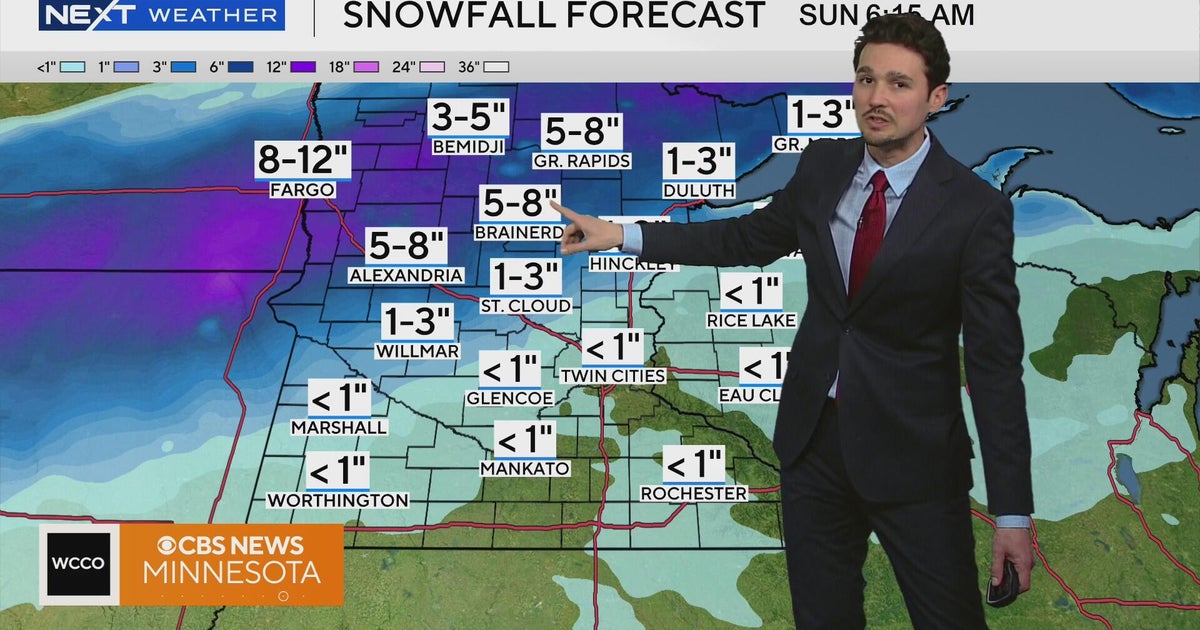 9 a.m. Minnesota forecast from April 3, 2026 | NEXT Weather - CBS Minnesota