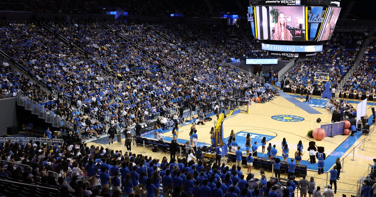 UCLA women's basketball title celebration draws huge crowd to Pauley ...