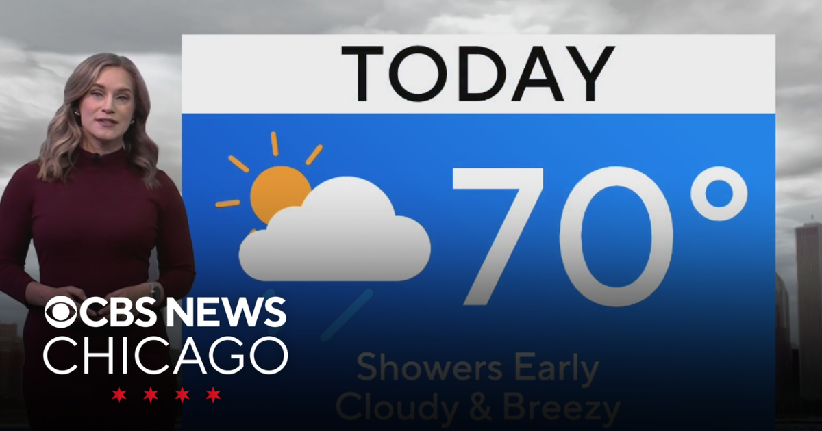 Highs in the 70s on Thursday in Chicago - CBS Chicago