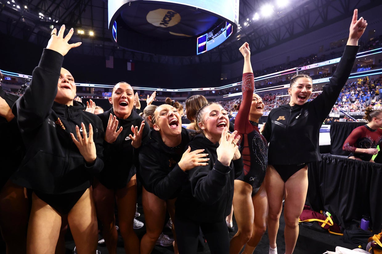 Minnesota earns 1st NCAA finals appearance in women's gymnastics, joins ...