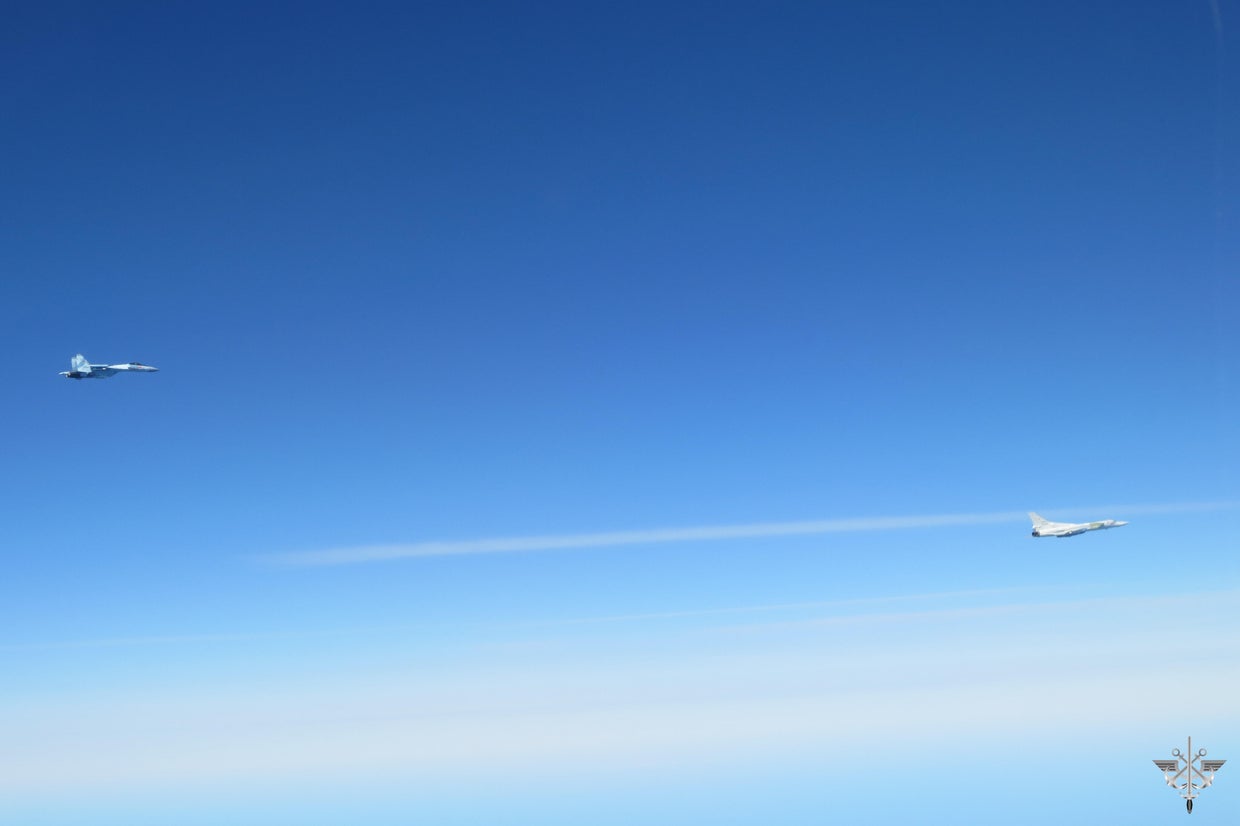 NATO deploys armed fighter jets to intercept Russian military planes ...