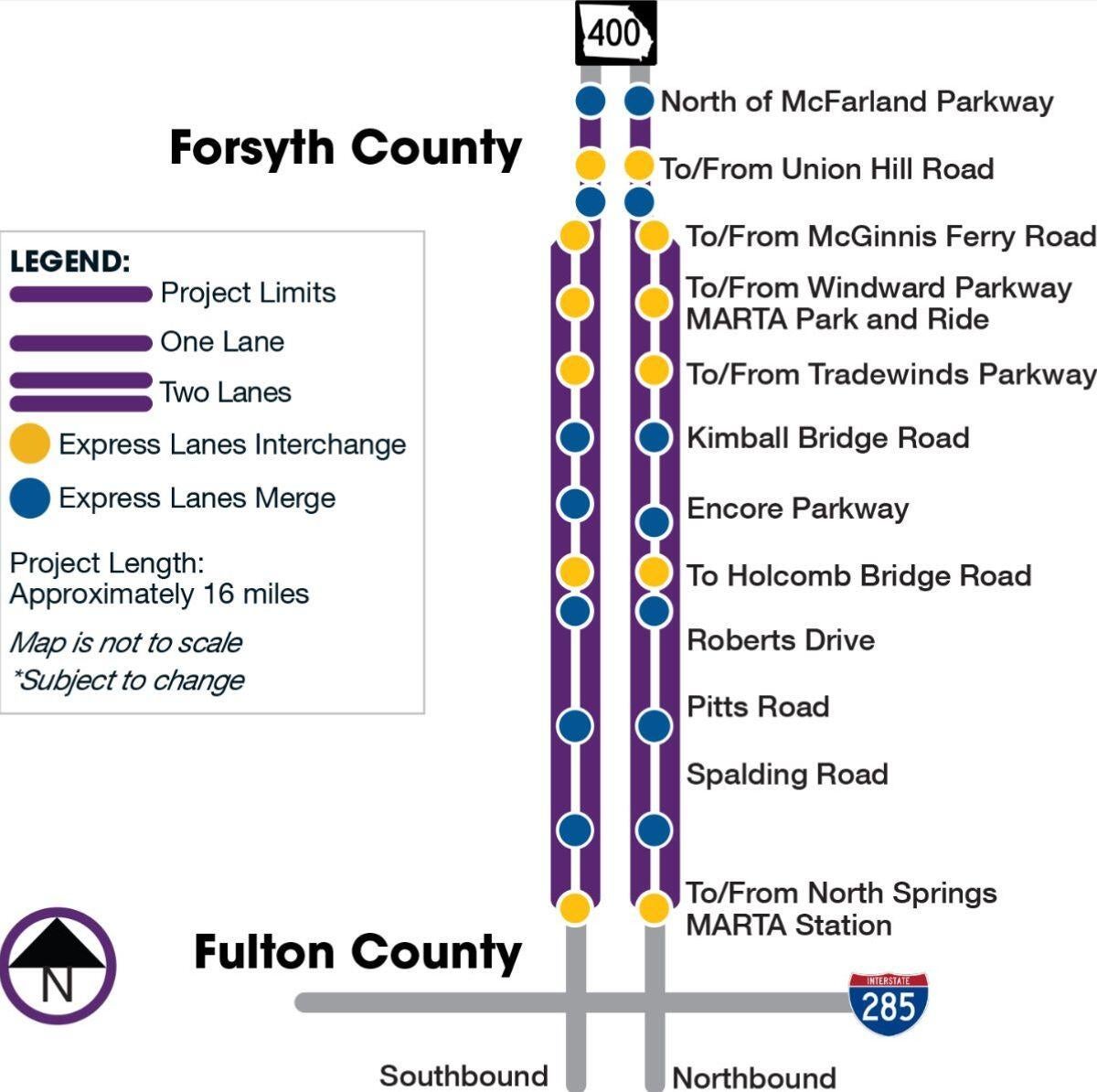 Georgia and federal officials break ground on new express lanes for ...