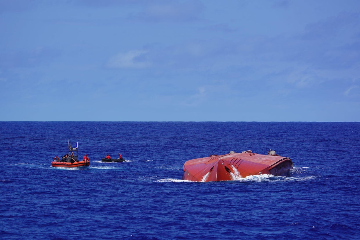 Search suspended for missing crew members of U.S.-flagged ship that ...