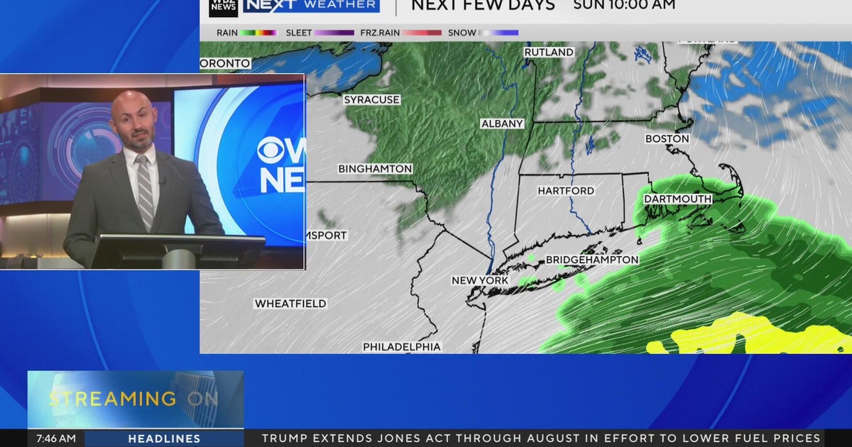 Next Weather: WBZ morning forecast for April 25, 2026 - CBS Boston
