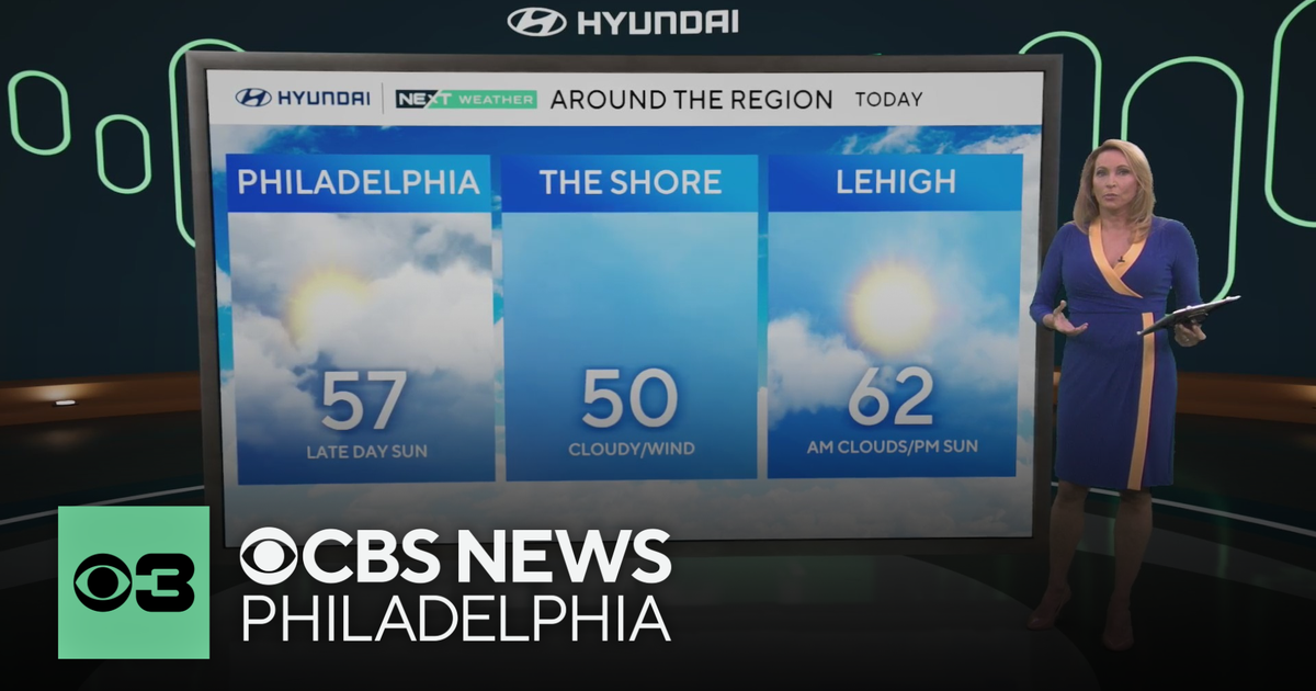 Cooler Sunday with chance for late-day sun in Philadelphia, tracking ...