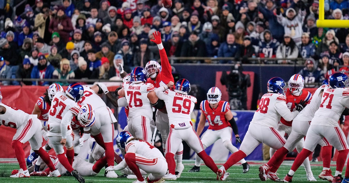 Man laughed so hard at botched kick in Patriots-Giants game he had a ...