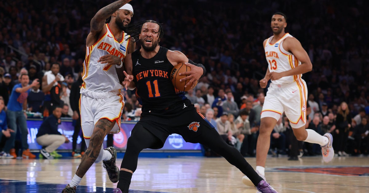 Knicks rout Hawks 126-97 for a 3-2 series lead - CBS New York