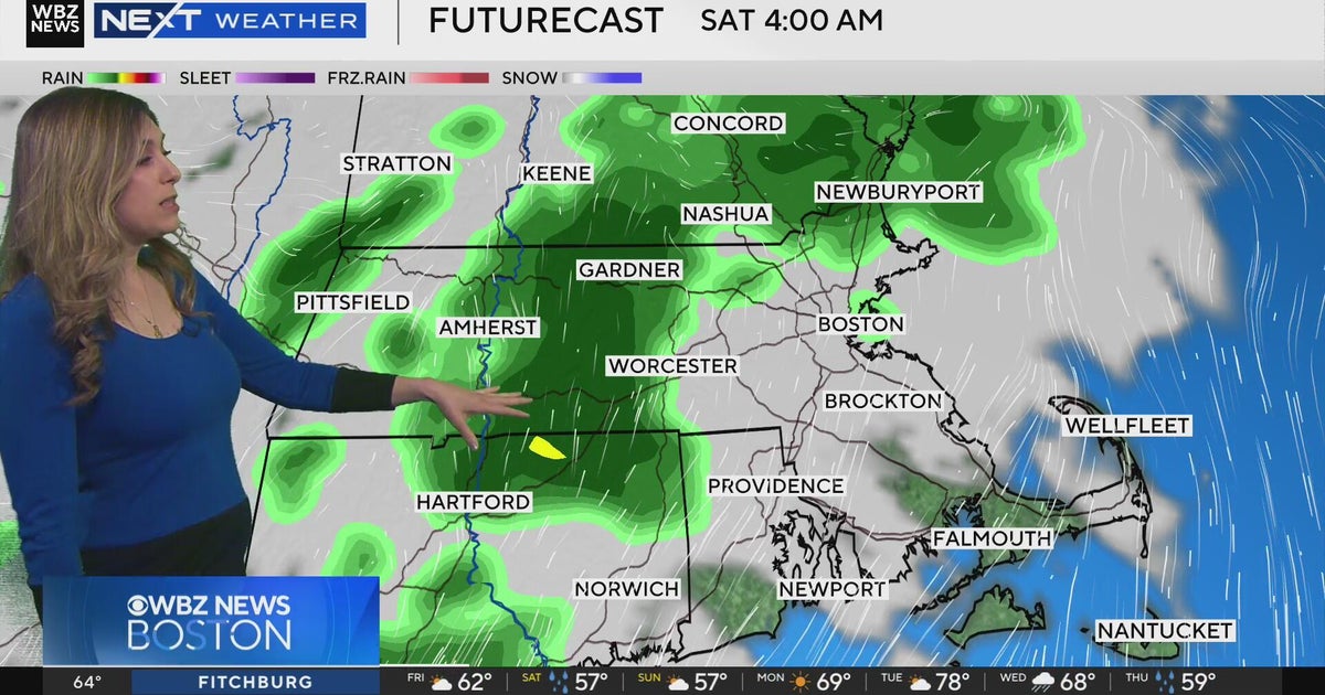 Next Weather: WBZ Evening Forecast For May 1, 2026 - CBS Boston