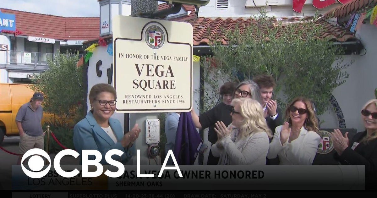 Casa Vega restaurant honored with “Vega Square” intersection naming ...