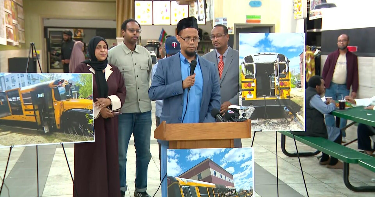 School bus fire displayed at Karmel Mall as Somali leaders warn of ...
