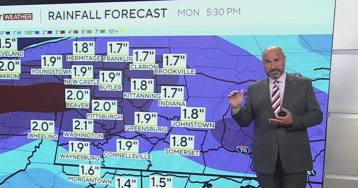 KDKA-TV Evening Forecast (5/22) - CBS Pittsburgh